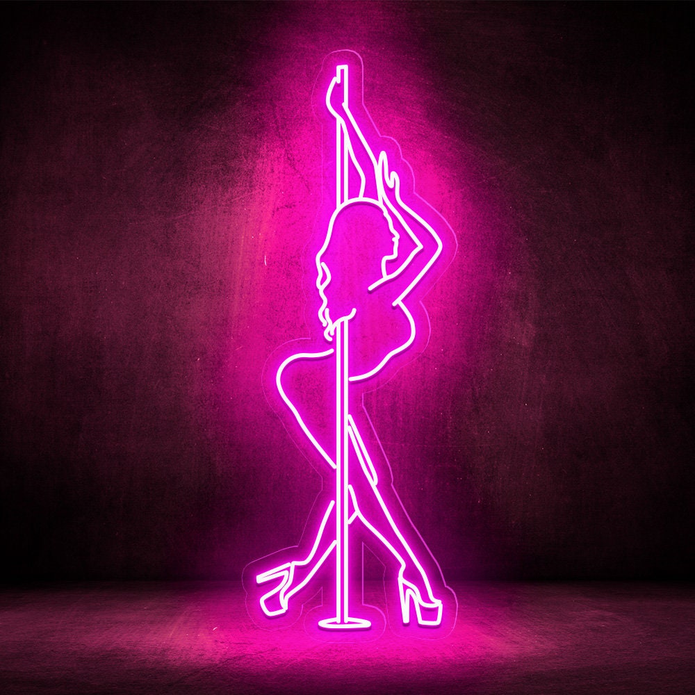 Body Goal Neon Sign,pole Dancing,yoga Room Neon Sign,beauty Room Sign,pole Dance Custom,body ...