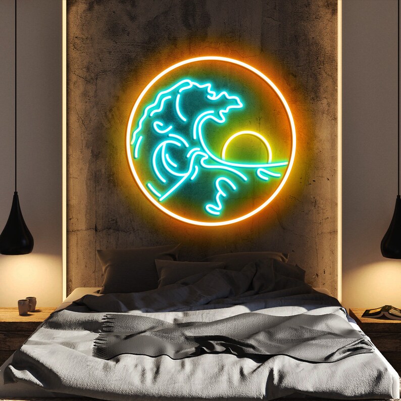 Sunset Neon Sign, Sunrise Neon Light, Sunset Led Sign, Sunset Wall ...