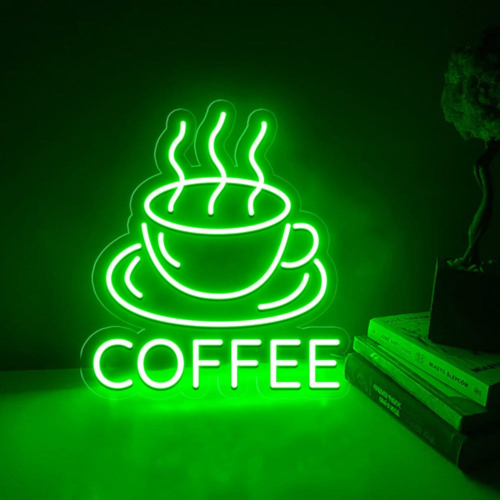 Coffee Neon Signs,kitchen Led,personalized Coffee Sign,club Cafe Shop ...