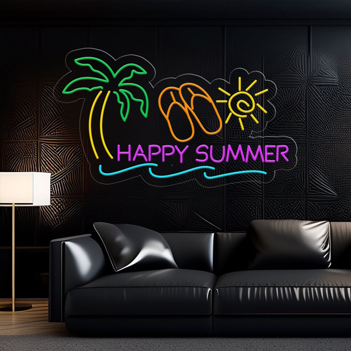 Let's Party Neon Sign, Festival Neon Sign, Pool Party Neon Sign, Bar ...