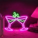 Martini LED Neon Sign, Martini Glass Neon Sign,pub Decoration,bar ...