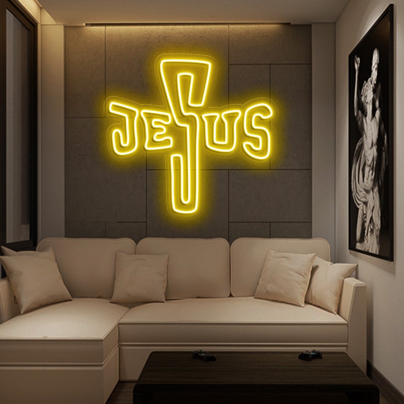 Cross Neon Sign, Jesus LED Cross Sign, Cross Neon Light,jesus Cross ...