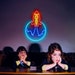 Spaceship Launch Neon Sign,astronaut/galaxy/space/sky Neon Sign ...