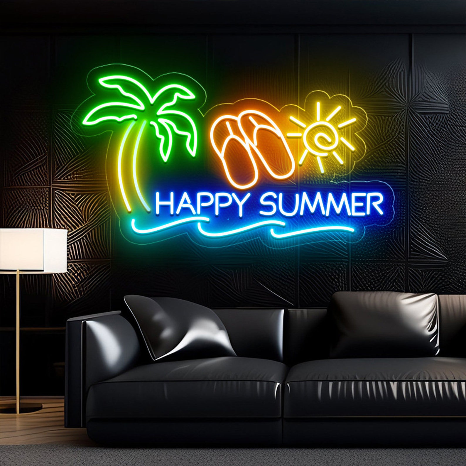 Let's Party Neon Sign, Festival Neon Sign, Pool Party Neon Sign, Bar ...