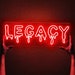 Dripping Legacy Neon Sign, Heritage Neon Sign,dropping Legacy Light Up ...