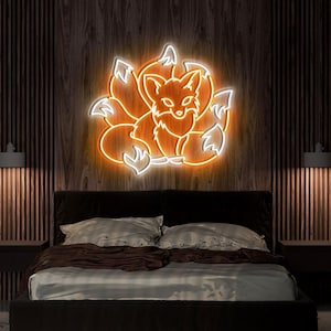 Fox Neon Sign, Fox Led Sign, Animals Lover LED/NEON Neon Light,custom ...