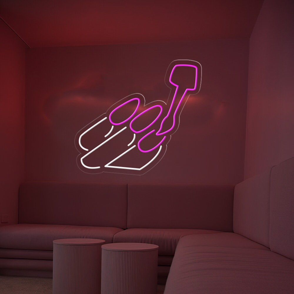 Finger Nails LED Neon Sign,nail Neon Lights Wall,nail Custom Business ...