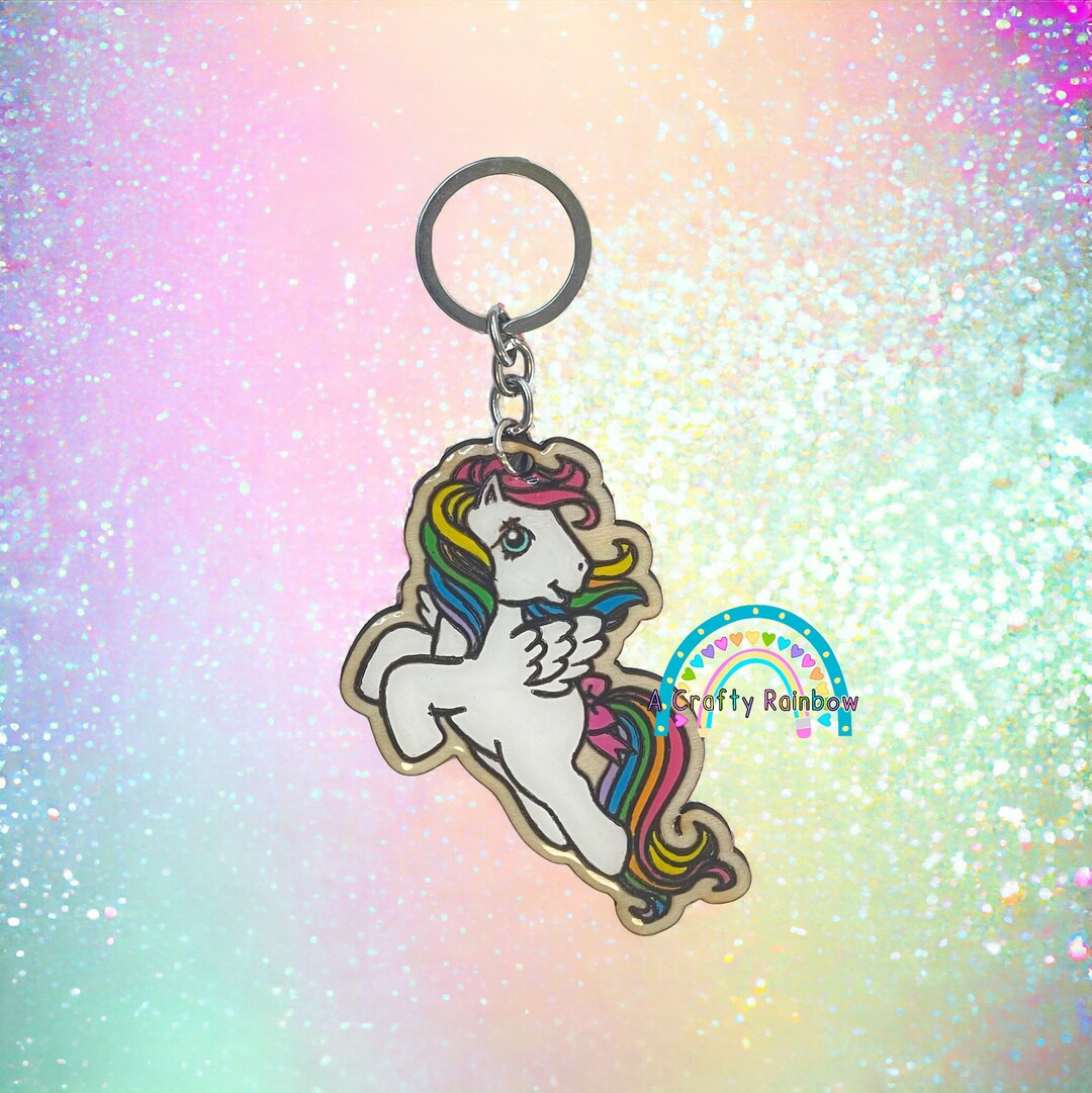 My Favorite Retro 80’s Cartoon Character Keychains - Etsy
