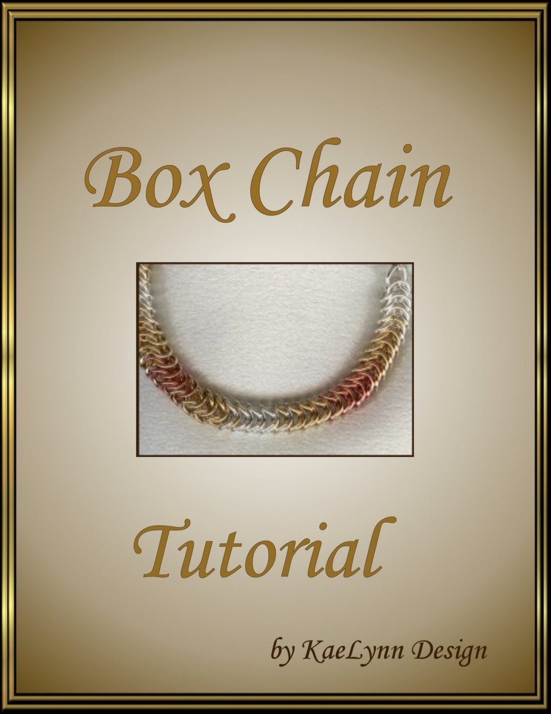 Box Chain Tutorial - Etsy