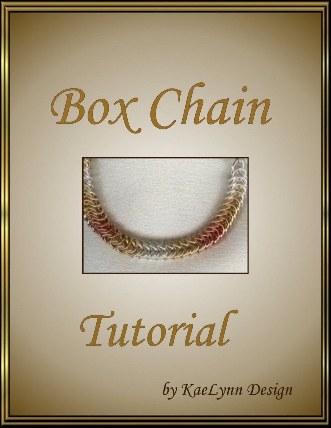 Box Chain Tutorial - Etsy