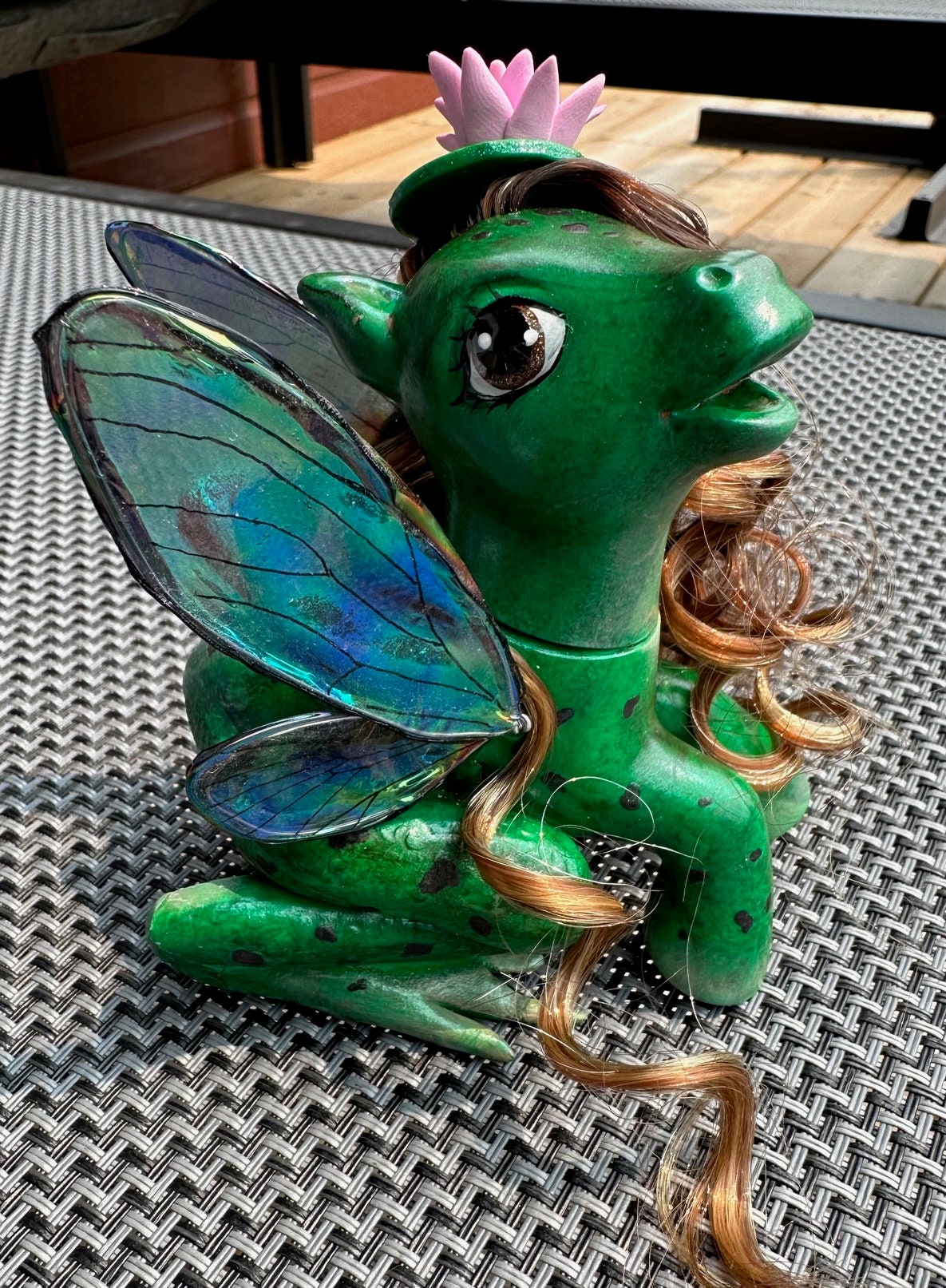 Falina the Frog Fairy Custom Pony Customized Toy, Mlp, Gift for Pony ...