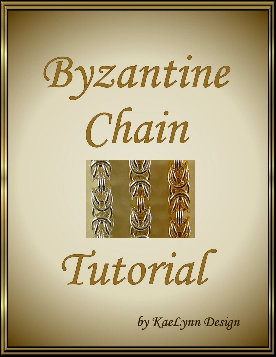 Byzantine Chain Tutorial - Etsy