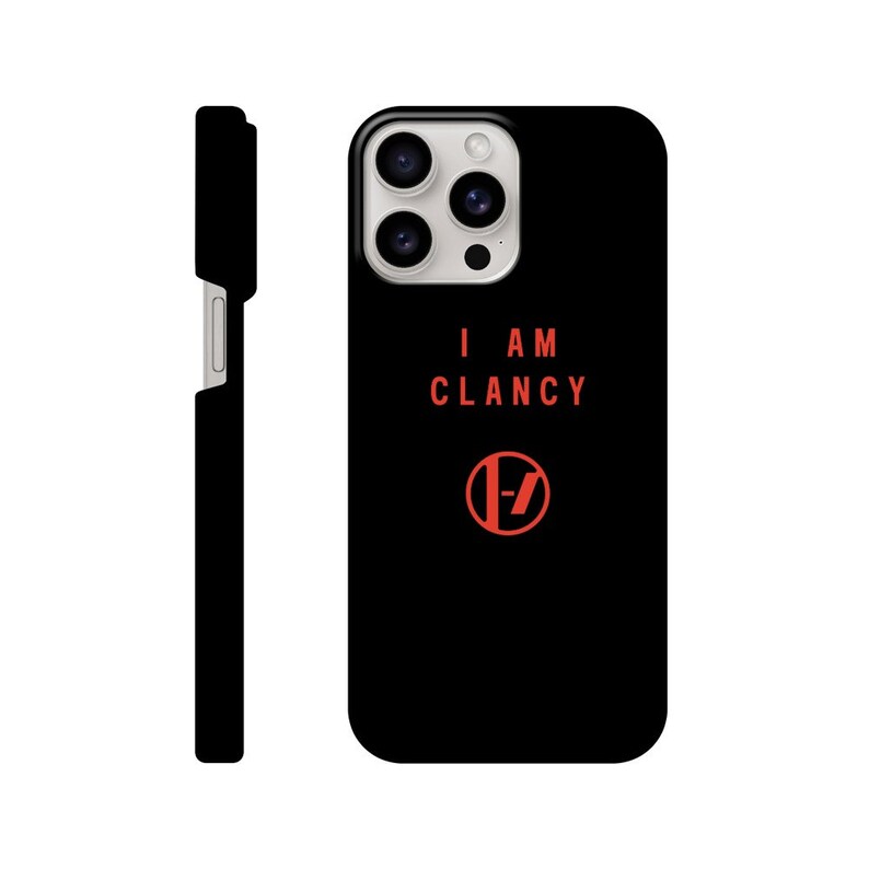 Twenty One Pilots i AM Clancy Phone Case Merch Slim iPhone and Samsung ...