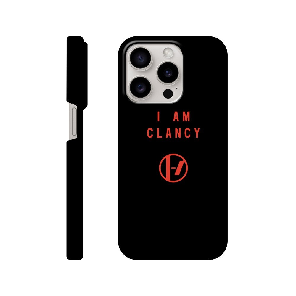 Twenty One Pilots i AM Clancy Phone Case Merch Slim iPhone and Samsung ...