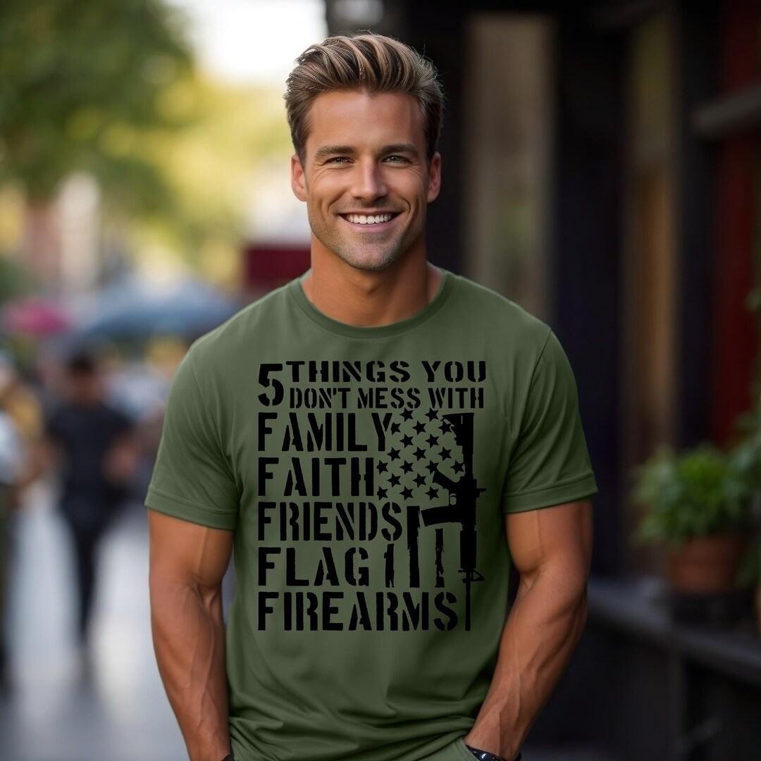 Patriotic T-shirt, Funny Gun T-shirt, Gun Rights Shirt, Republican Gift ...