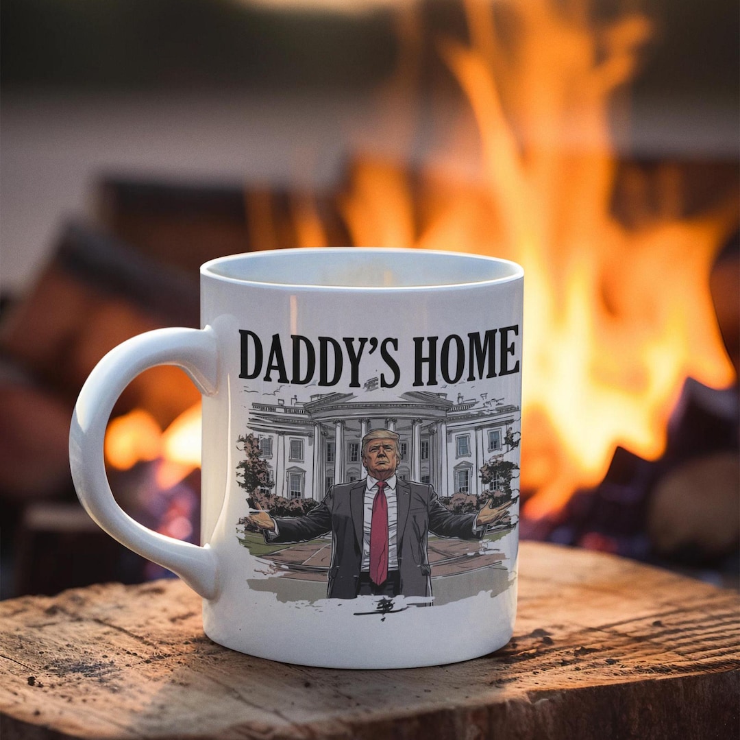Daddy's Home Mug, Funny Republican Mug, Political Mug, Republican Gift ...