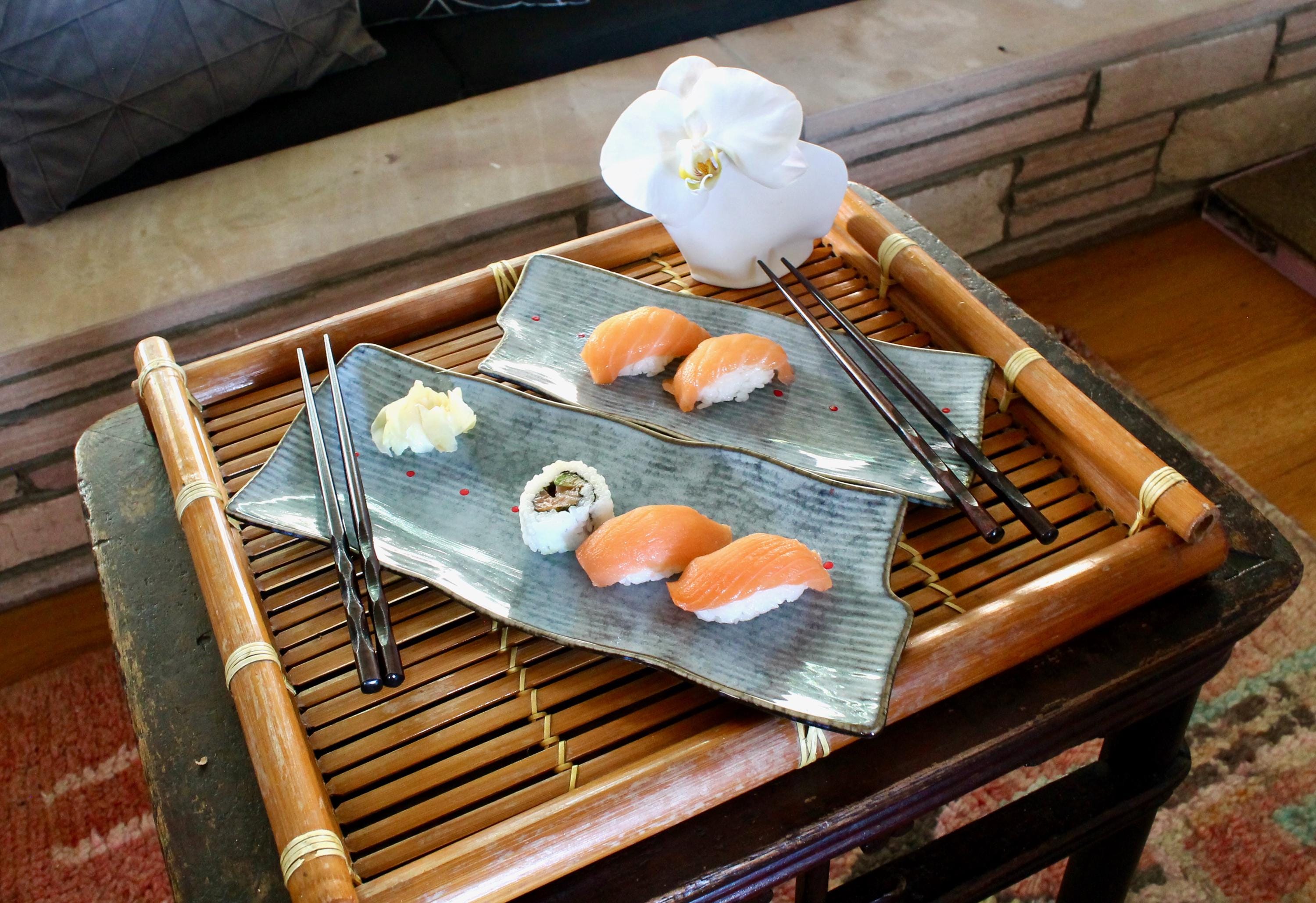 Handcrafted Artistic Ceramic Sushi Plates - Various Colors and Sizes - Etsy