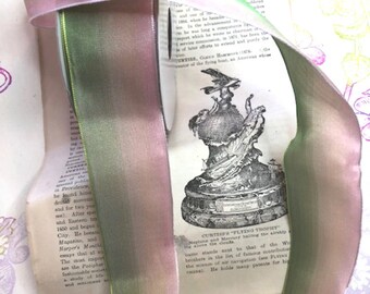 Green Ombre Ribbon | Etsy