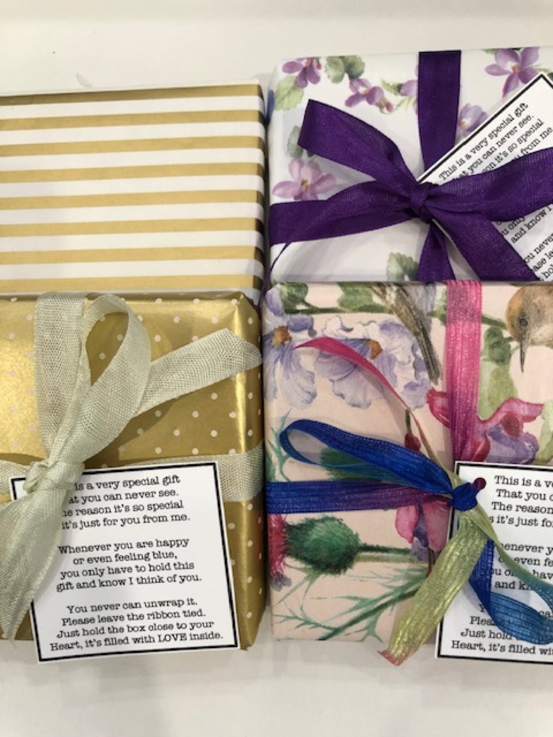 A Very Special Gift, Gift You Can Never Open, Filled With Love, - Etsy