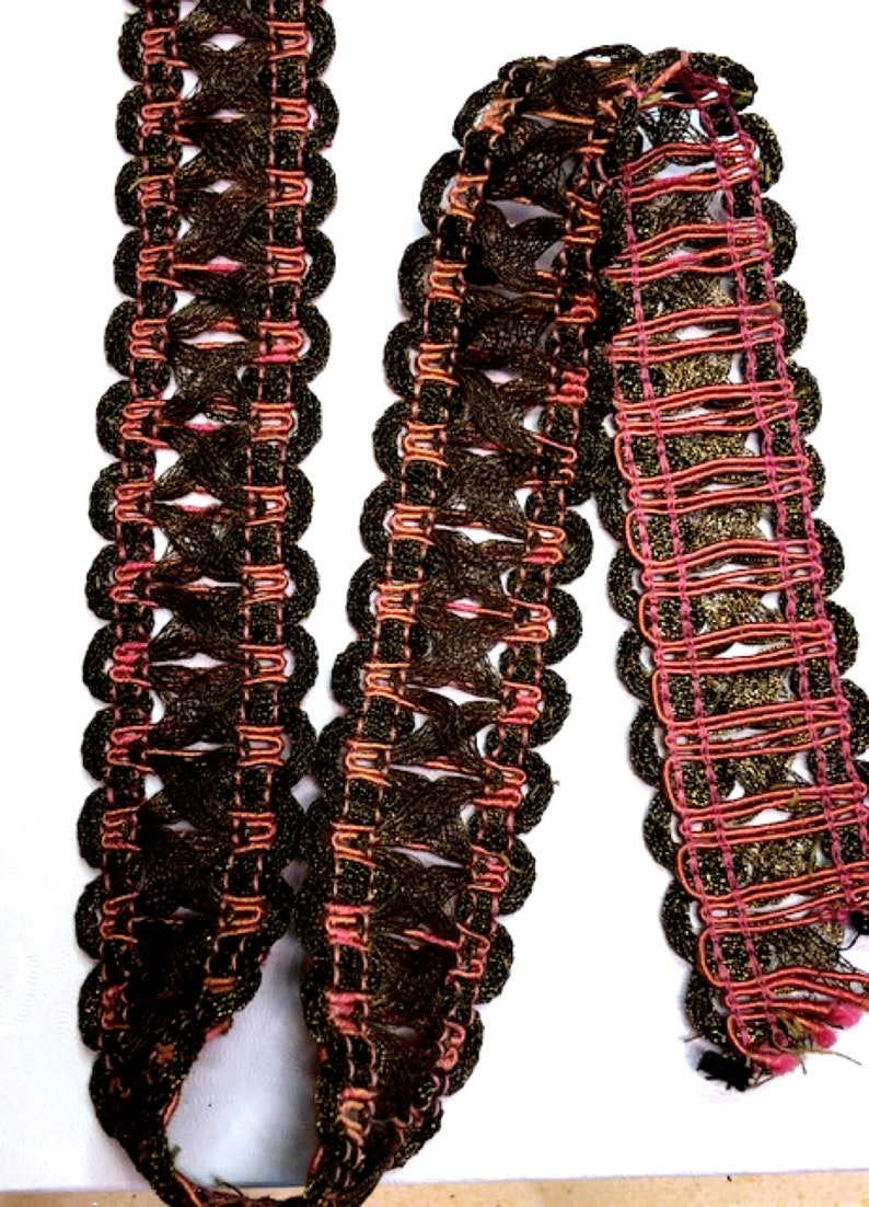 Gold Bouillion Trim Victorian Trim Metallic Trim - Etsy