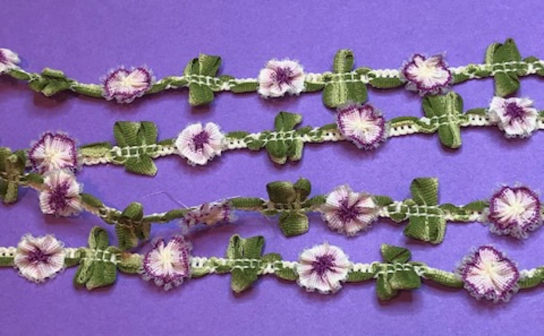 Vintage, Trim, Rosette, Rococo, Ribbon - Etsy