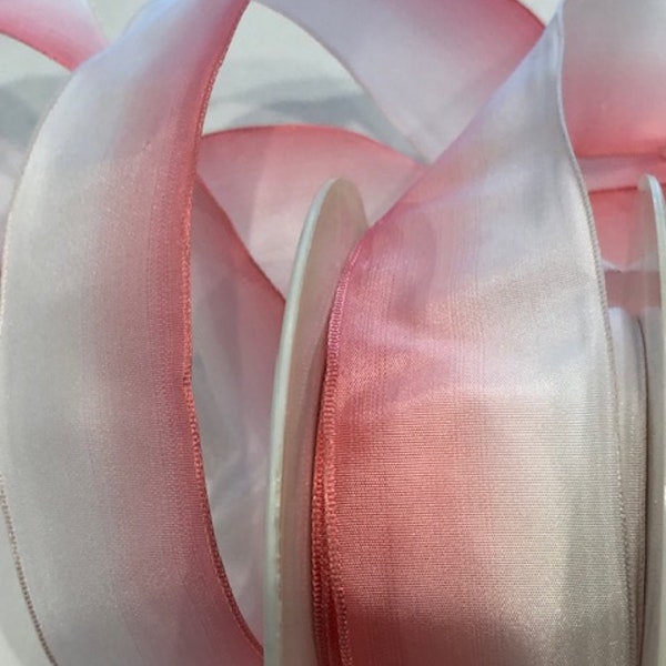 Pink Wired Ribbon - Etsy