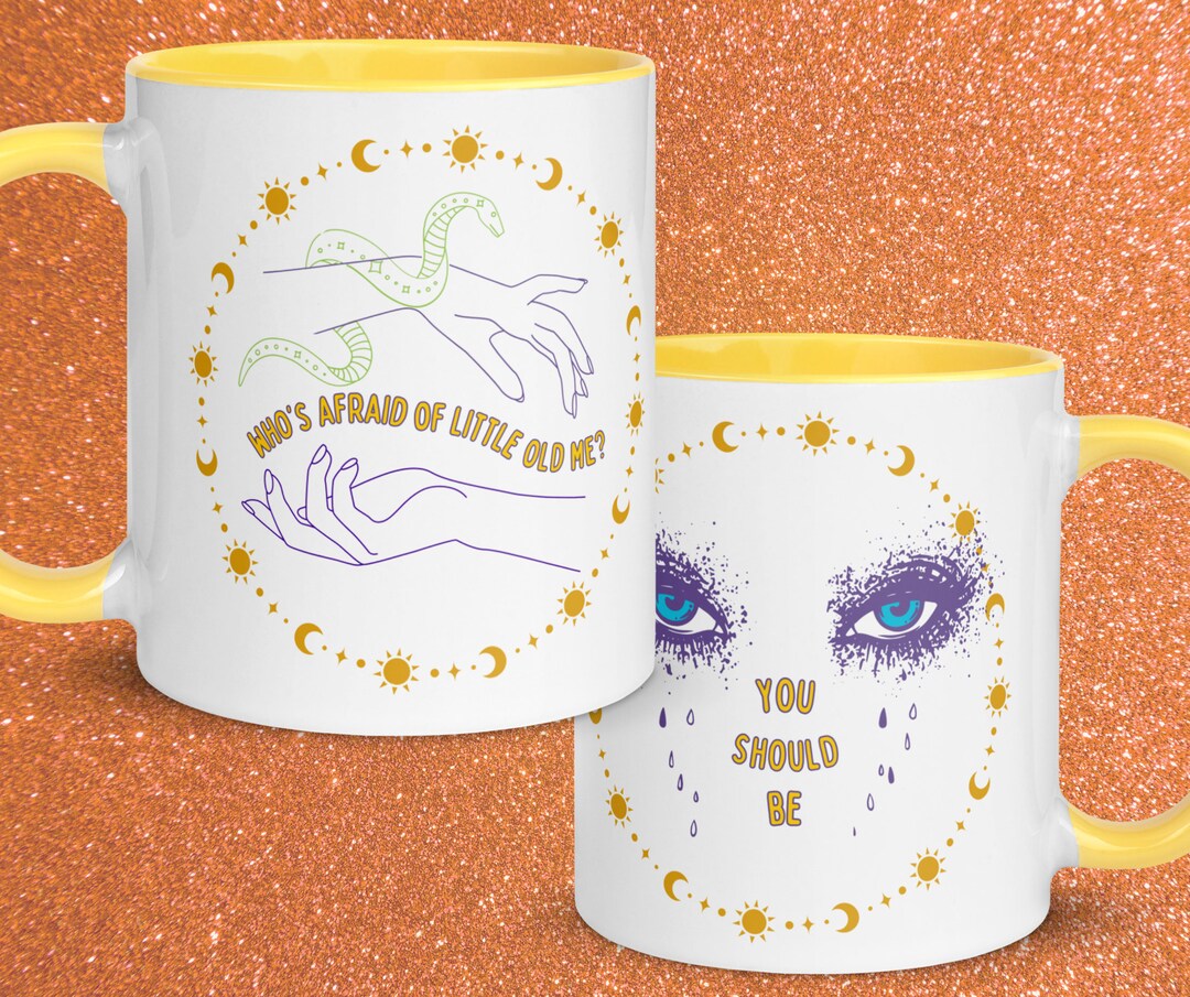 Who's Afraid TTPD Lyrics Mug 11 Oz Taylor Swift Mug, Tea/coffee Mug ...