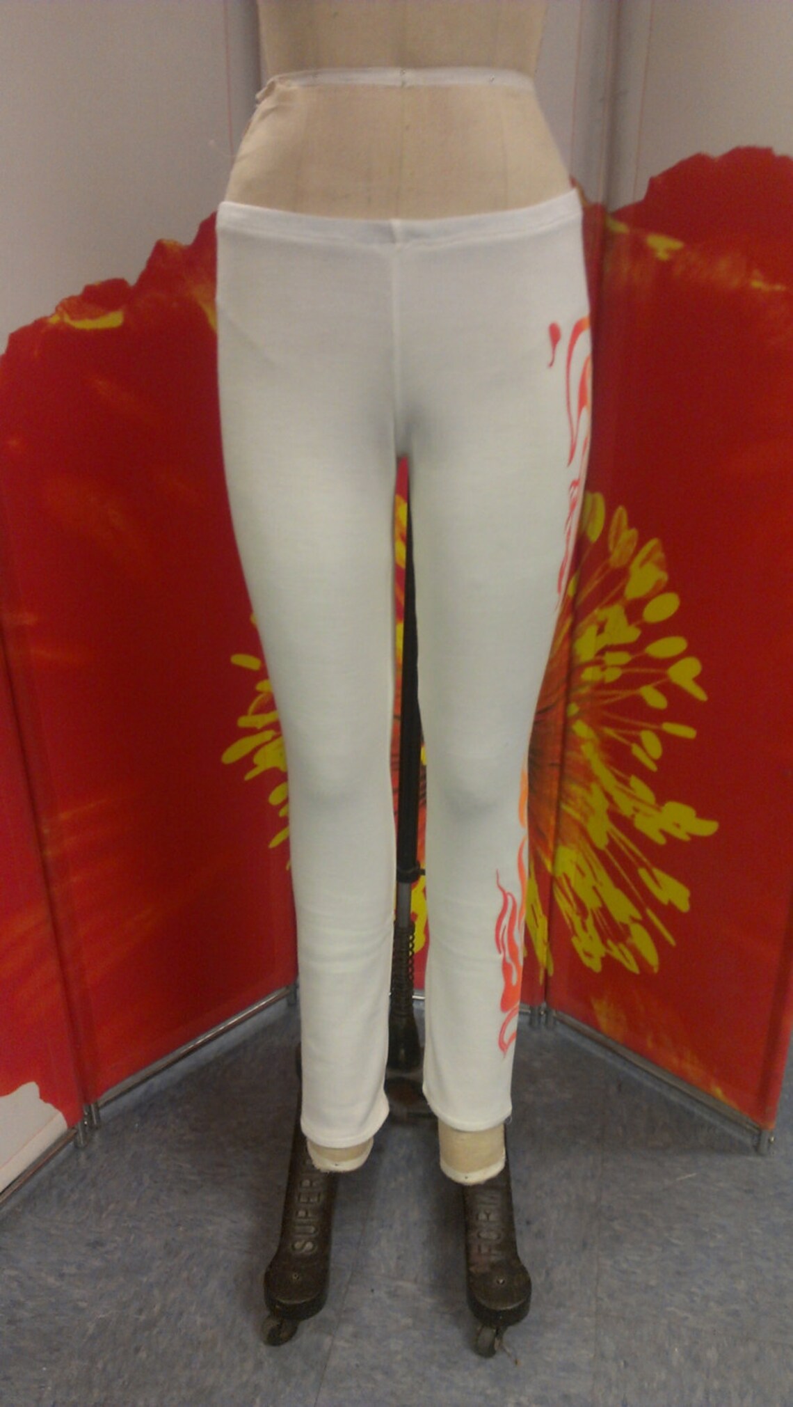 SALE Flame Printed Leggings - Inherently Fire Resistant Fabric - Etsy
