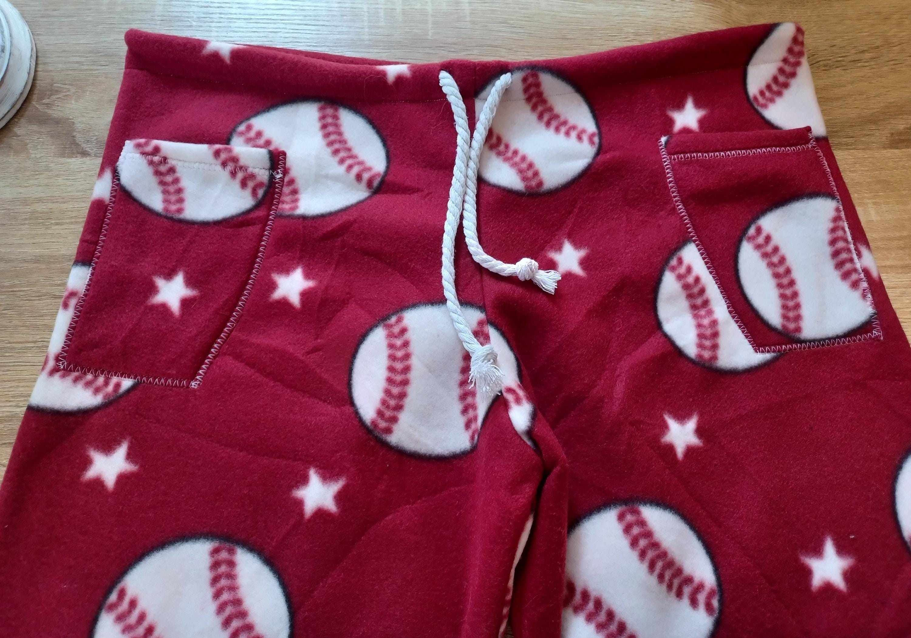 Baseball All Star Pajama Pants - Etsy