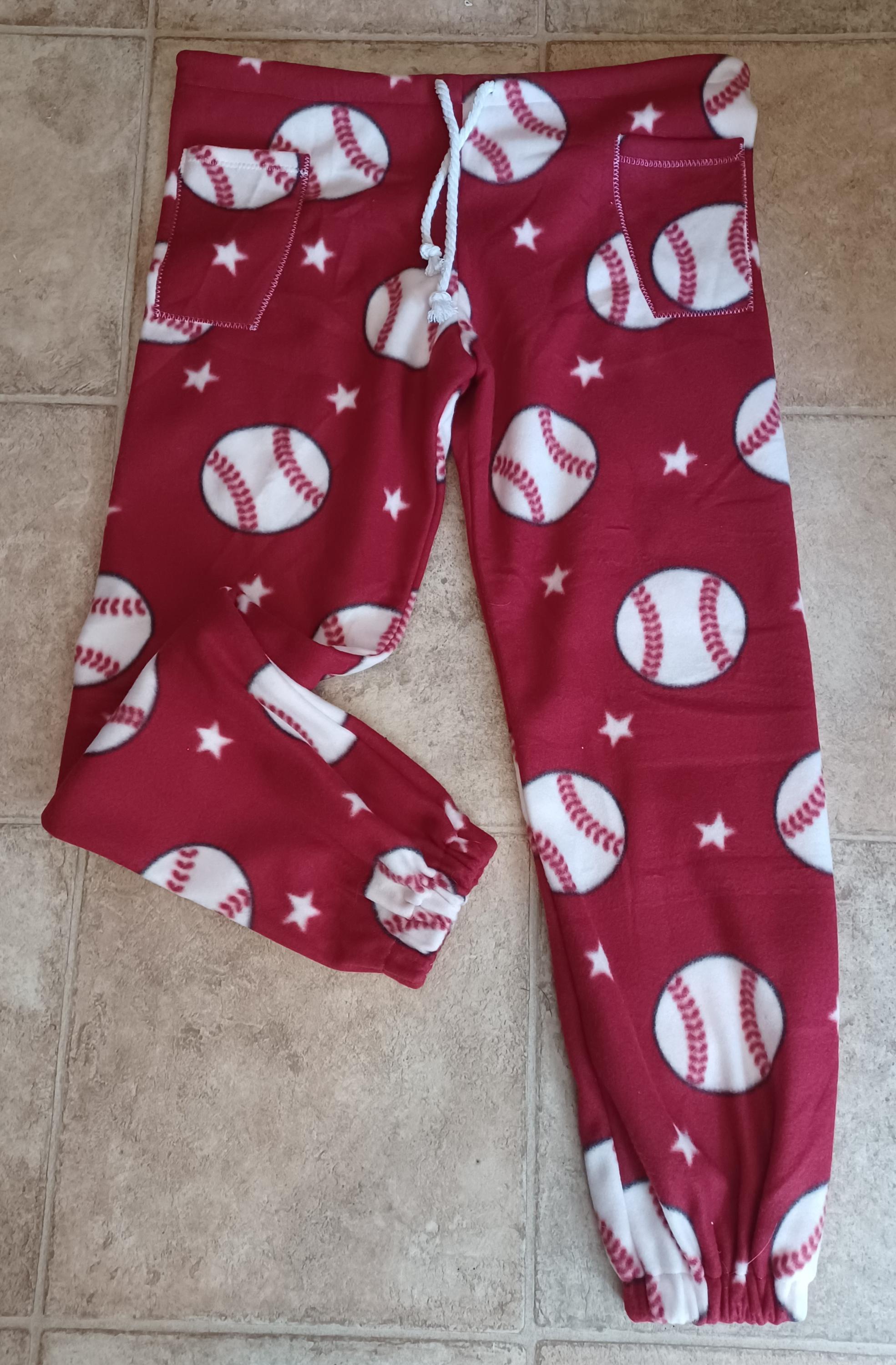Baseball All Star Pajama Pants - Etsy