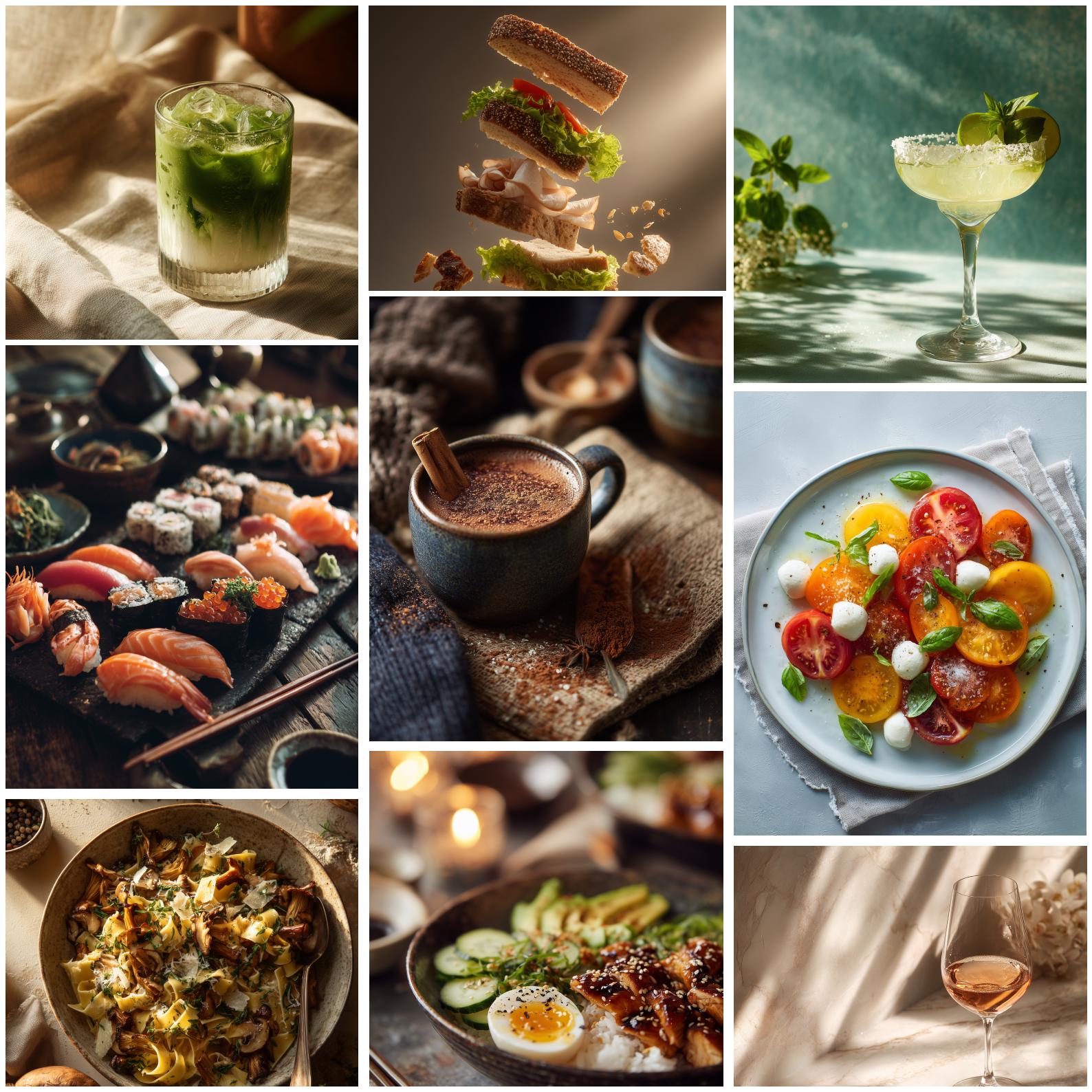 50 Realistic AI Food Images – Unique Stock Photos for Social Media ...