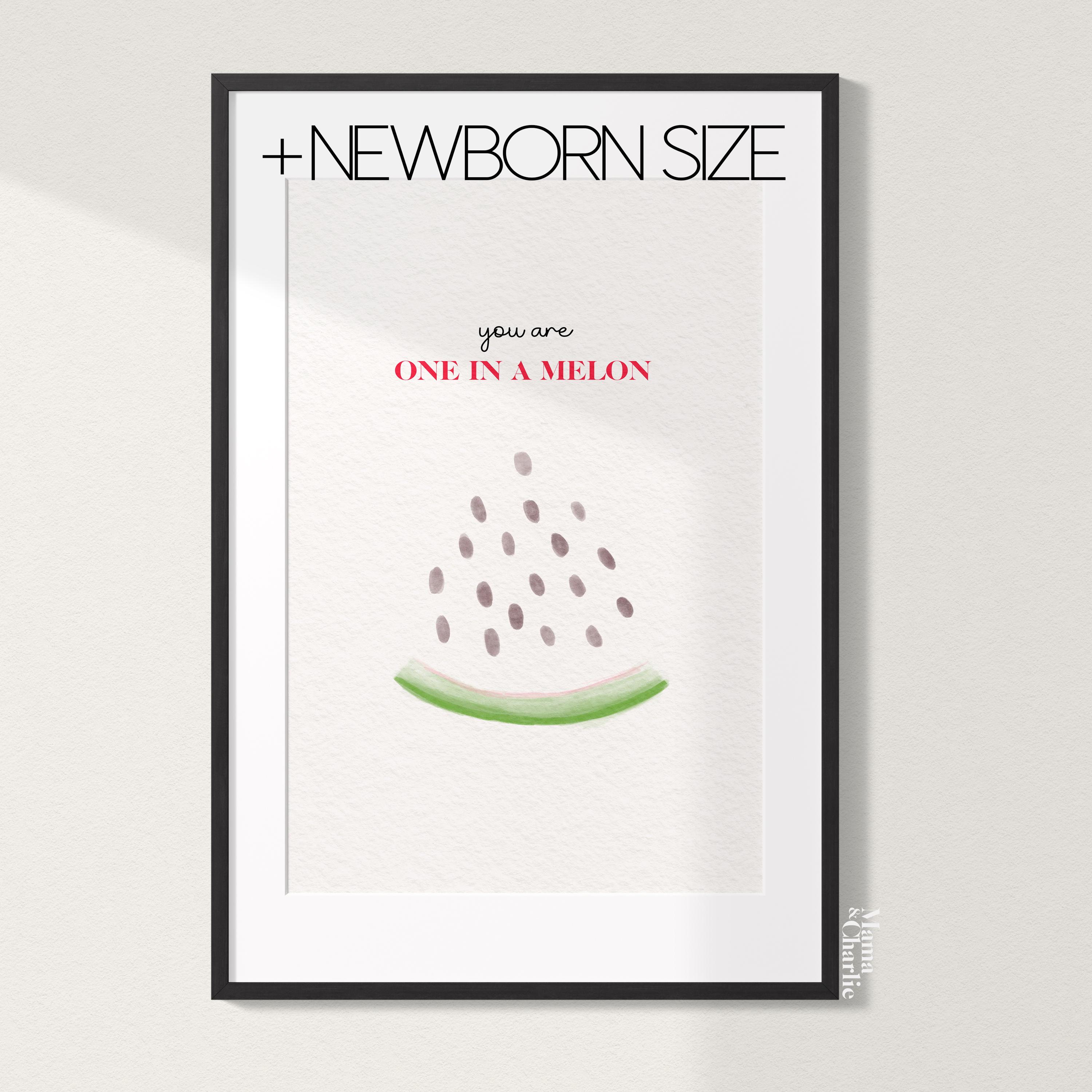 Watermelon Footprint Craft | One in a Melon | Baby & Kids' Handprint ...