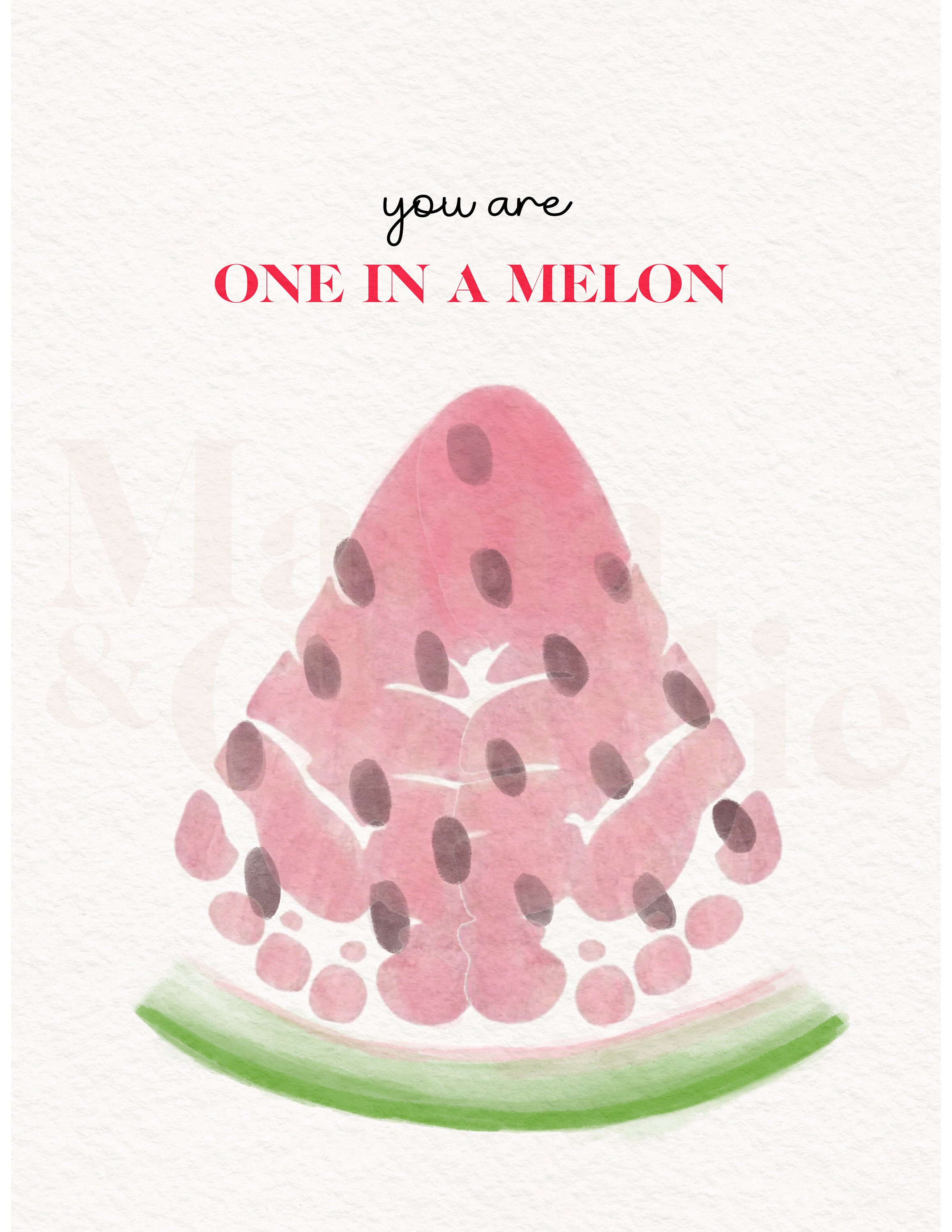 Watermelon Handprint Craft Summer Craft Baby & Kids' Handprint Keepsake ...