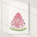 Watermelon Footprint Craft | One in a Melon | Baby & Kids' Handprint ...