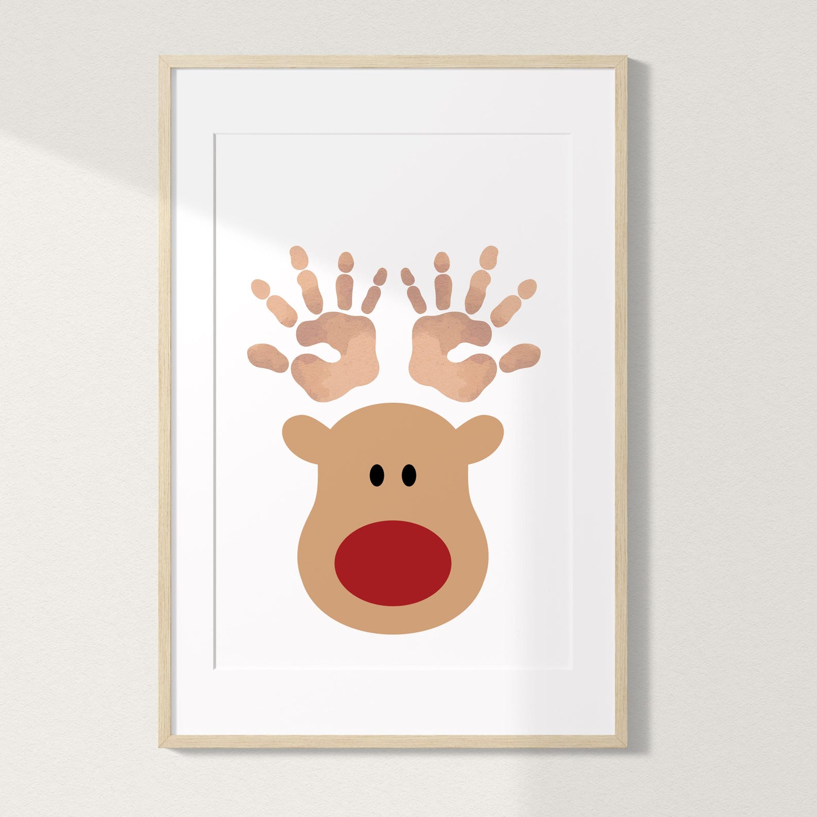 Reindeer Holidays Handprint Craft Christmas Craft Baby & Kids ...