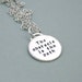 The Obstacle is the Path Hand Stamped Sterling Silver Charm or Crate ...