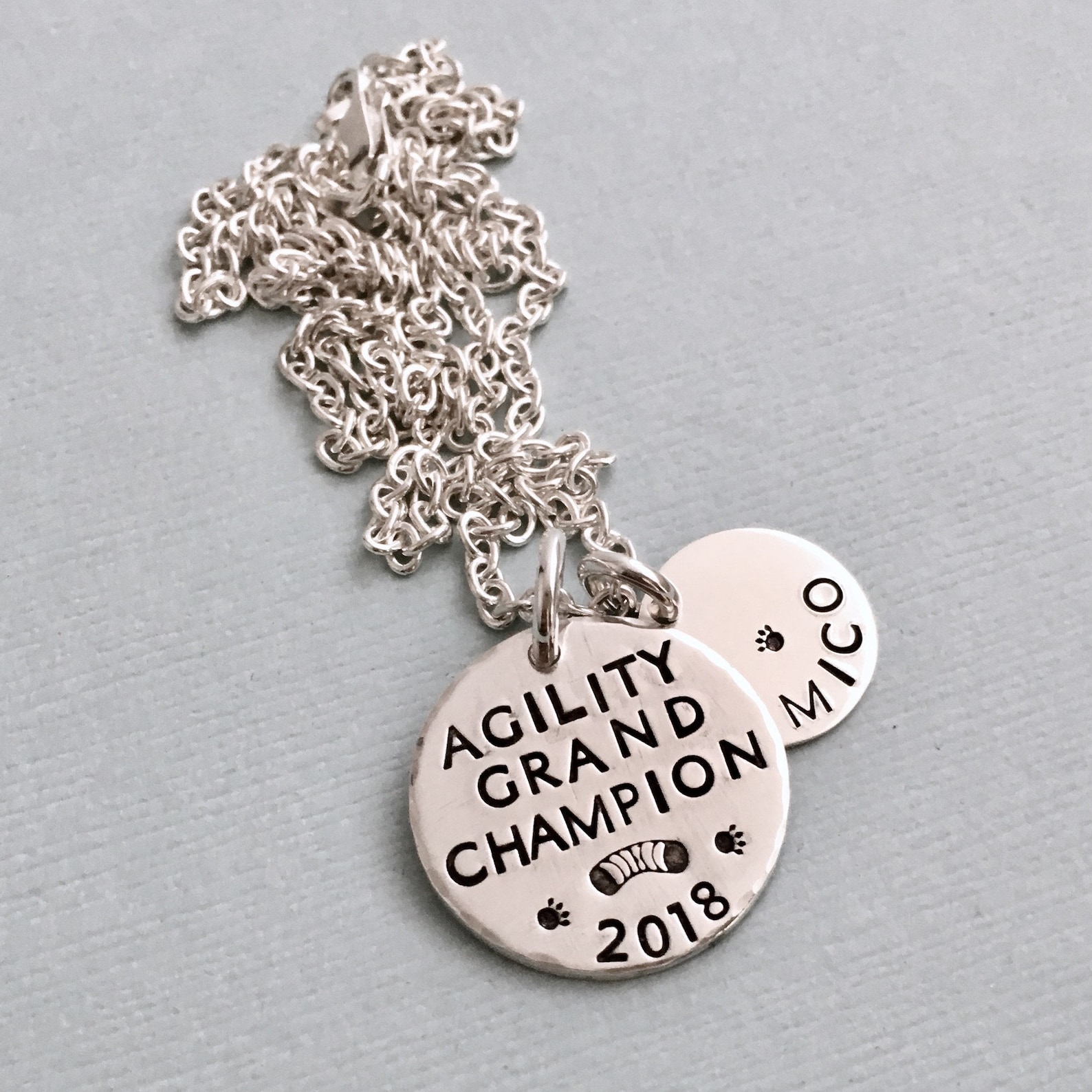 AKC Agility Grand Champion Commemorative Charm AGCH - Etsy