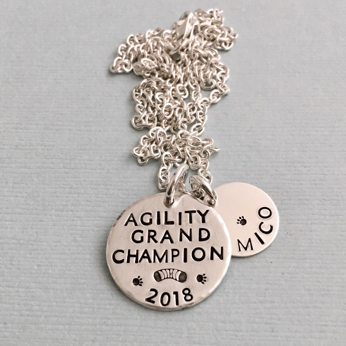 AKC Agility Grand Champion Commemorative Charm AGCH - Etsy