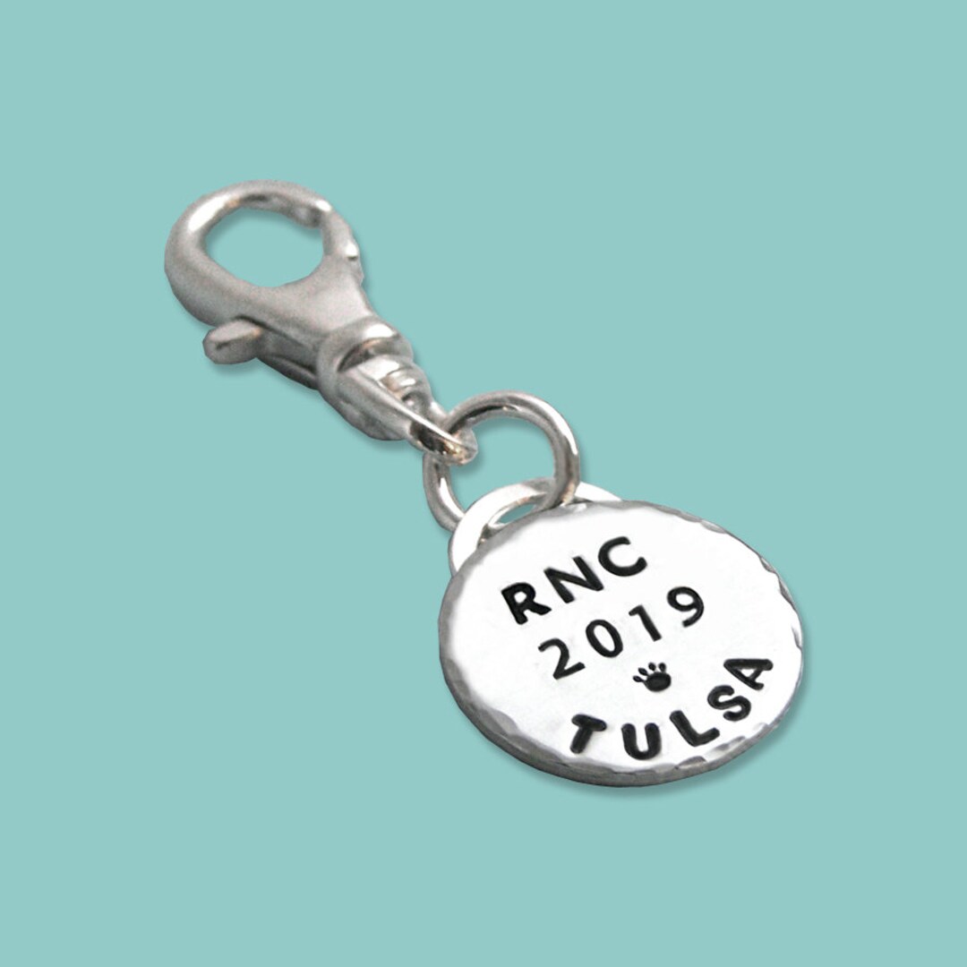 RNC AKC National Championship Little Commemorative Charm - Hand Stamped ...