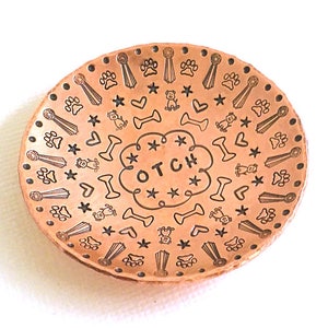OTCH Hand Stamped Copper Ring Dish - Etsy