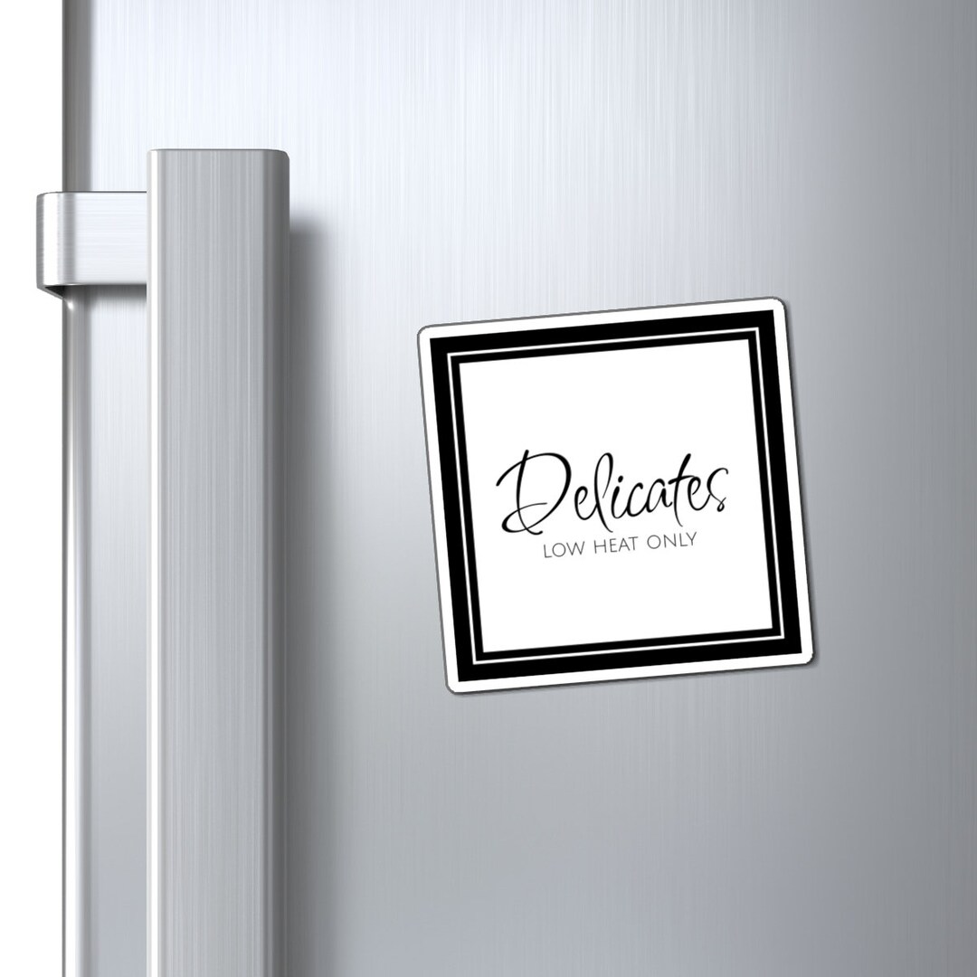 Delicates Laundry Magnet - Etsy