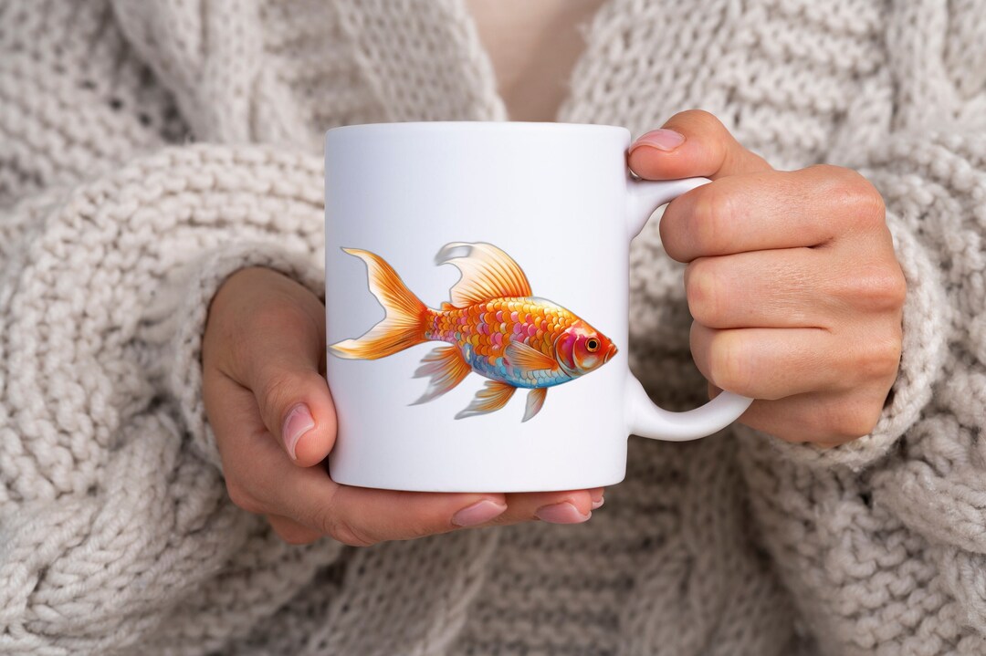 Goldfish Coffee Mug, Goldfish Gift Idea, Goldfish Owner Gift, Goldfish ...