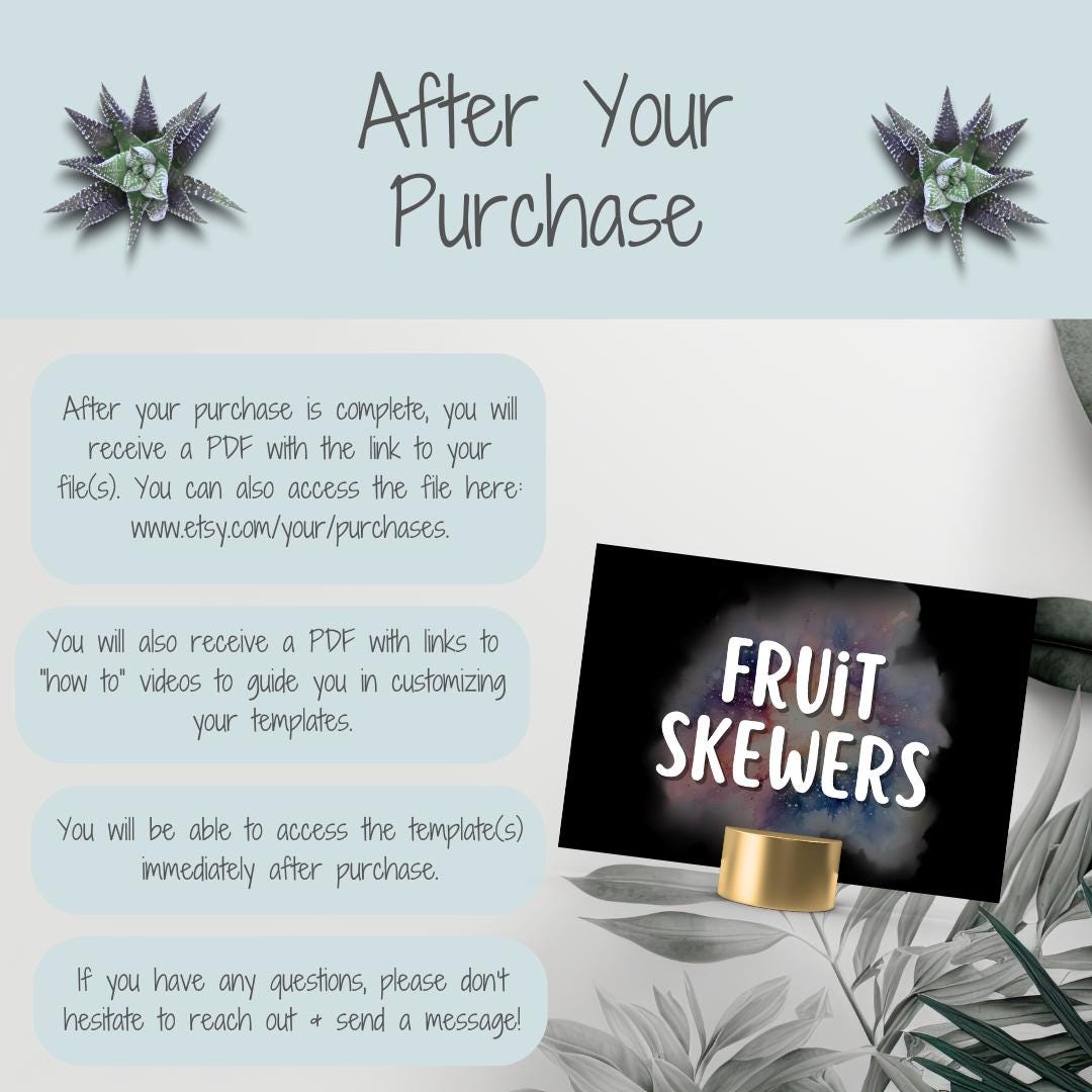 Two the Moon Buffet Cards / Food Signs (10) for Outer Space Themed 2nd Birthday / Planets ...