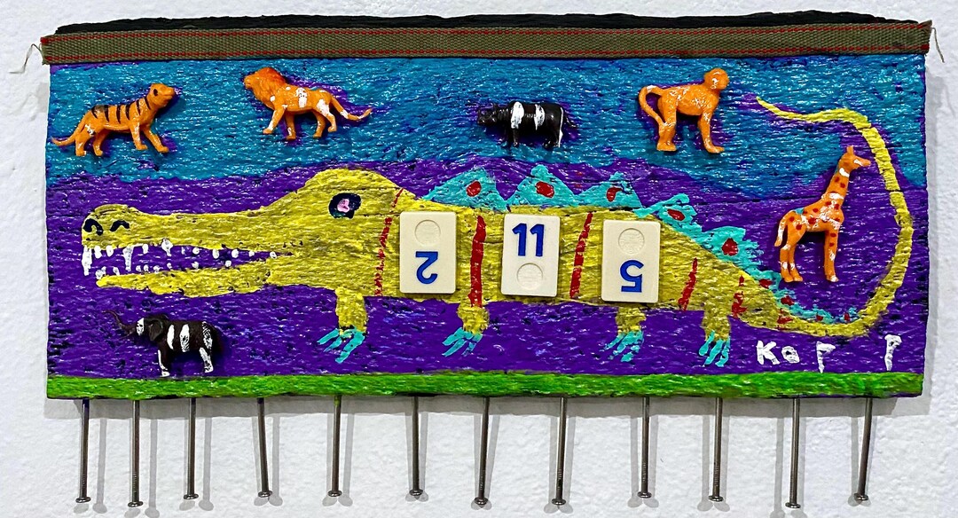 Yellow Gator and Friends - Etsy