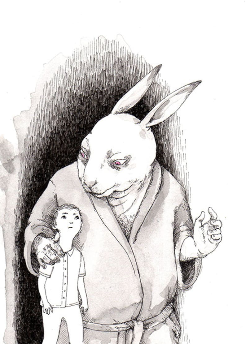 My Creepy Uncle - 5x7" Print - Etsy UK