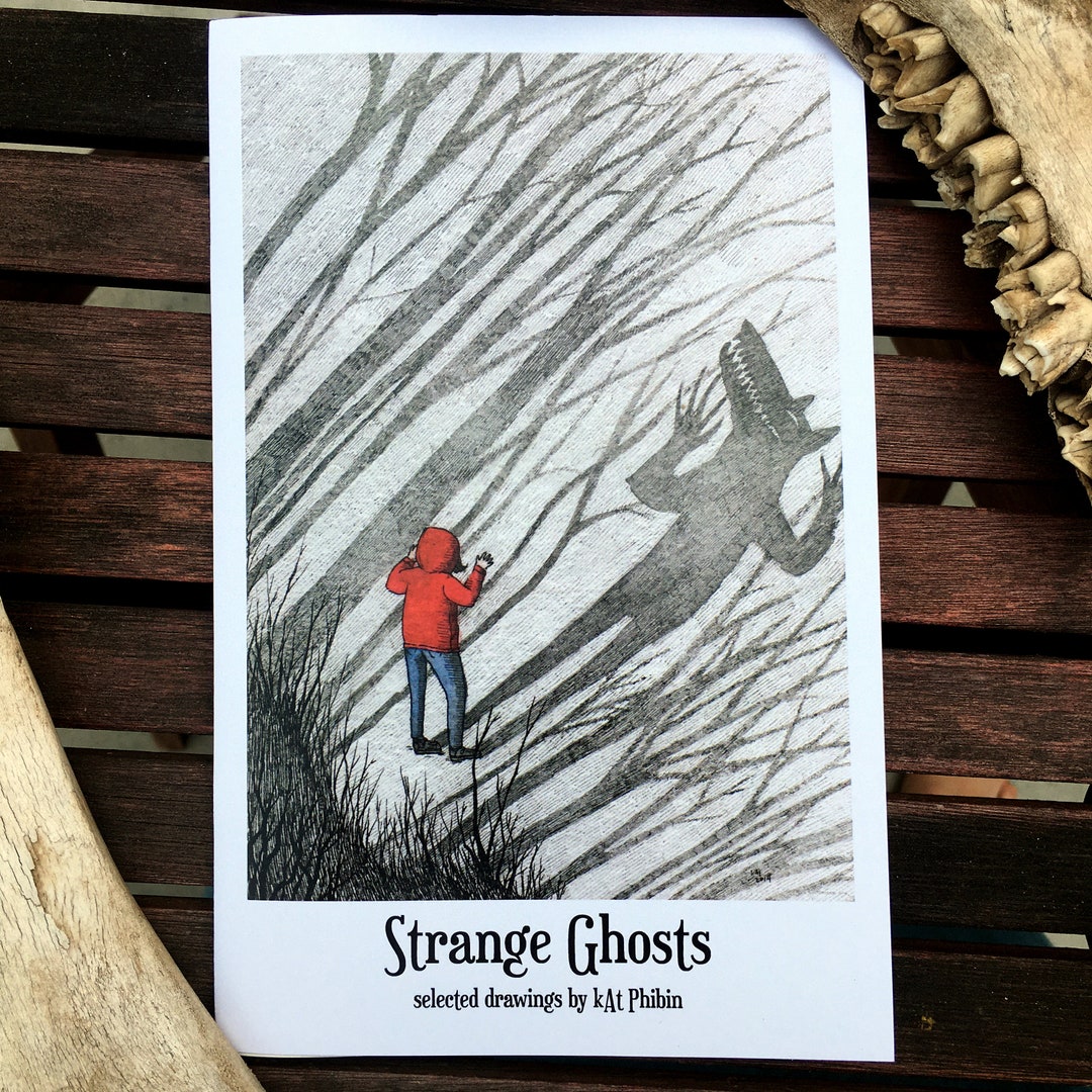 Strange Ghosts - Illustration Zine - Etsy