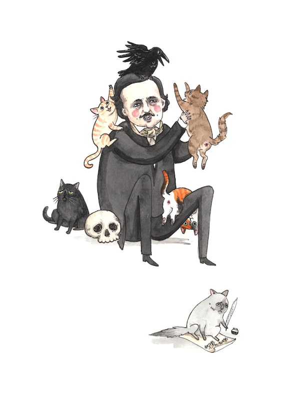 Edgar Allan Poe Cat