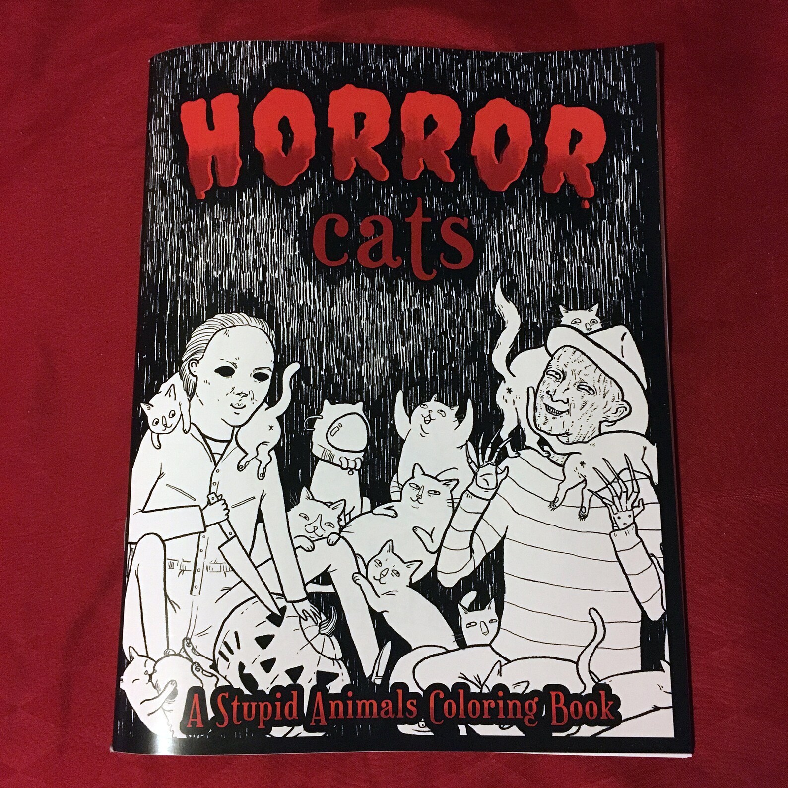 Horror Cats Coloring Book - Etsy