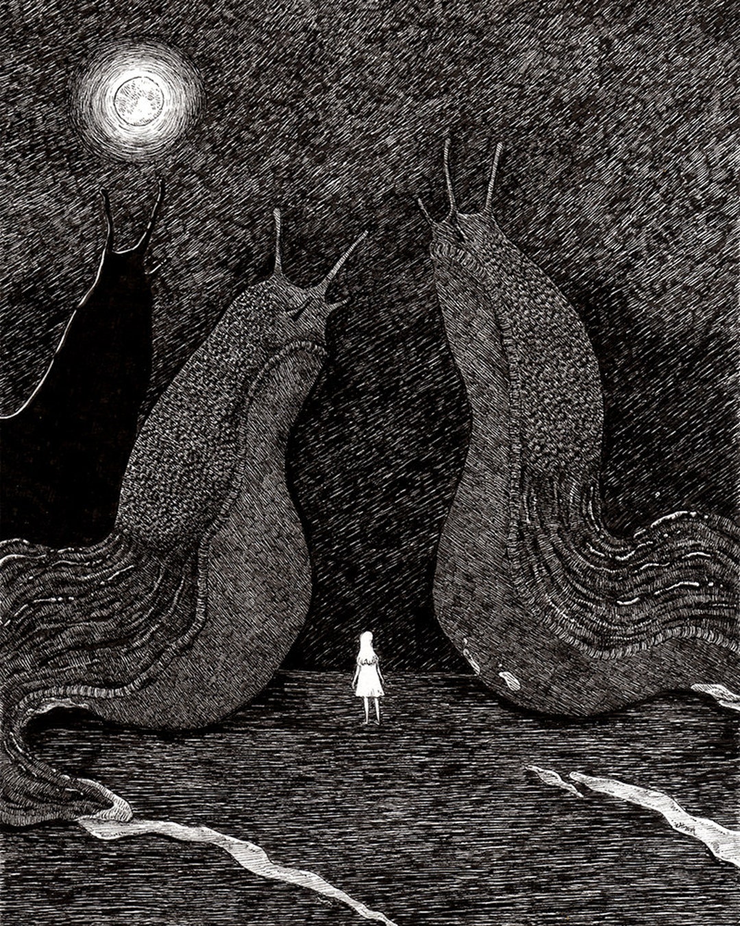 Sentinels - 8x10" Slugs Print - Etsy