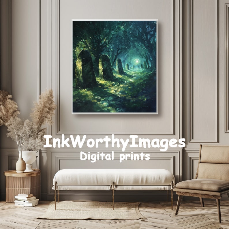 Enchanted Forest Path | Digital Download | Printable Wall Art | Home ...